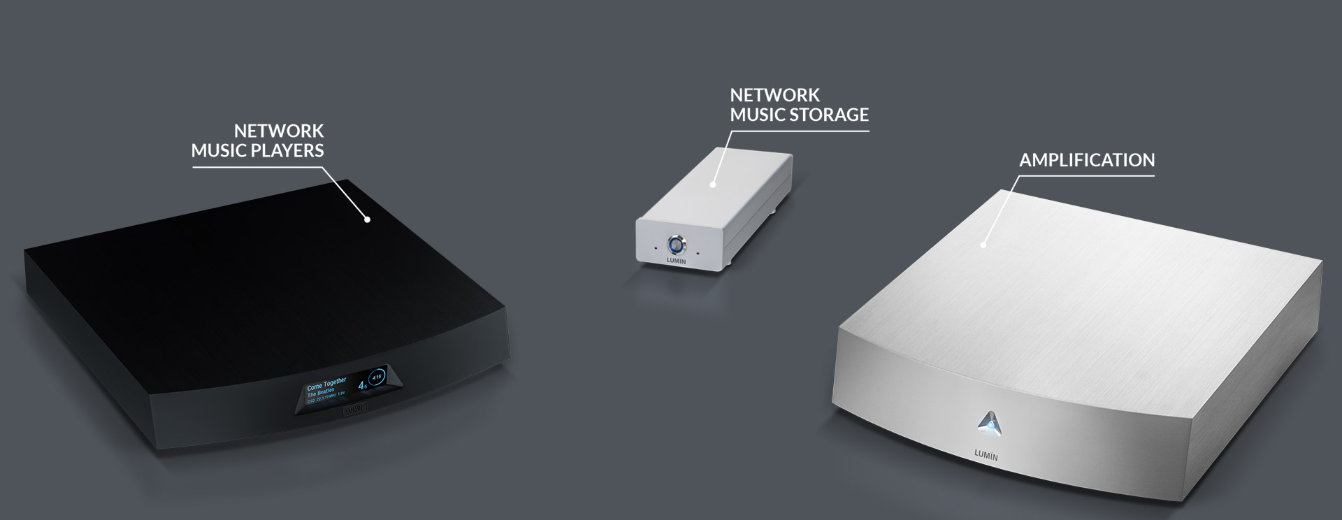 LUMIN - The Audiophile Network Music Player Family