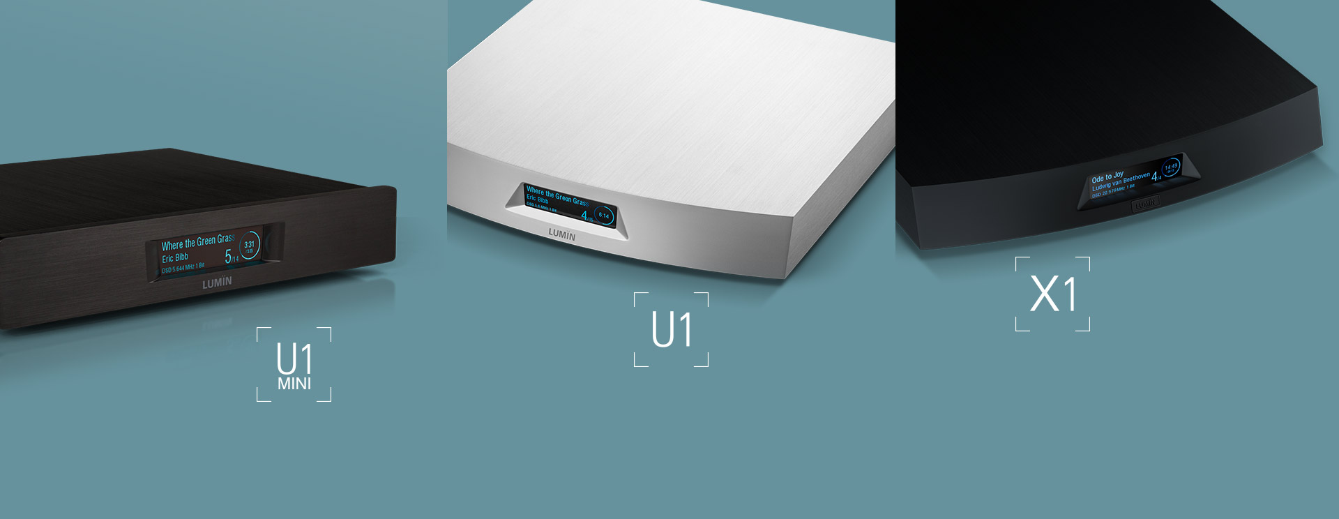 LUMIN - The Audiophile Network Music Player Family